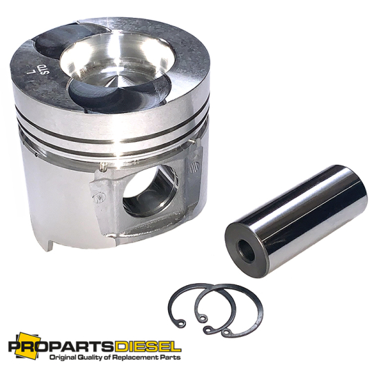 KOMATSU 4D95 / 6D95, PISTON WITH PIN AND CLIPS / ProPartsDiesel 6206-33 ...
