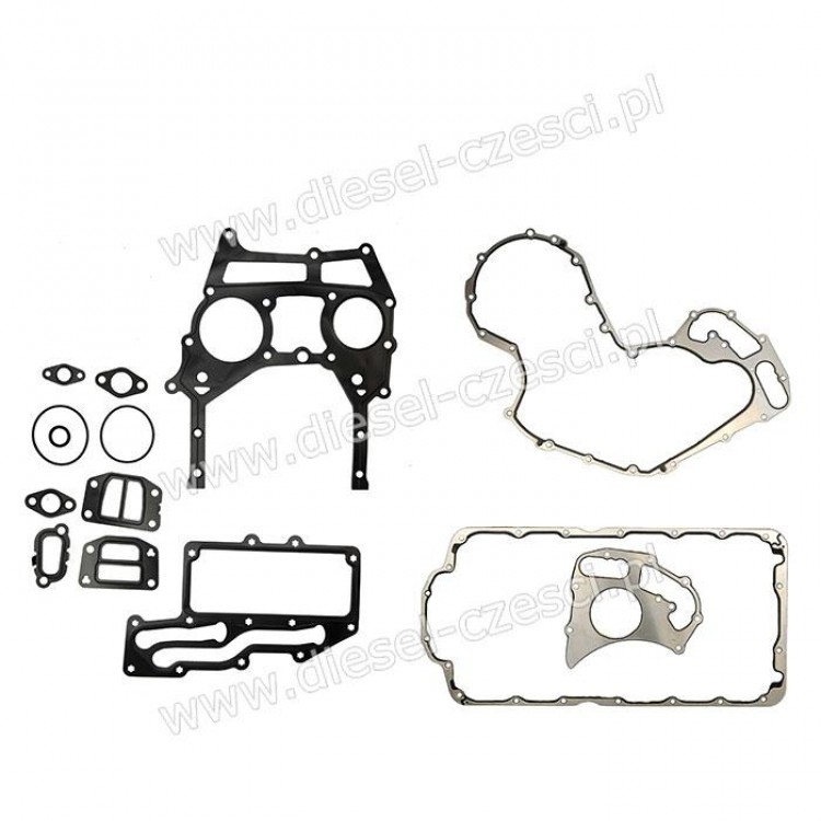 PERKINS 1104C-44, BOTTOM GASKET SET / PPD-U5LB0382 U5LB0376
