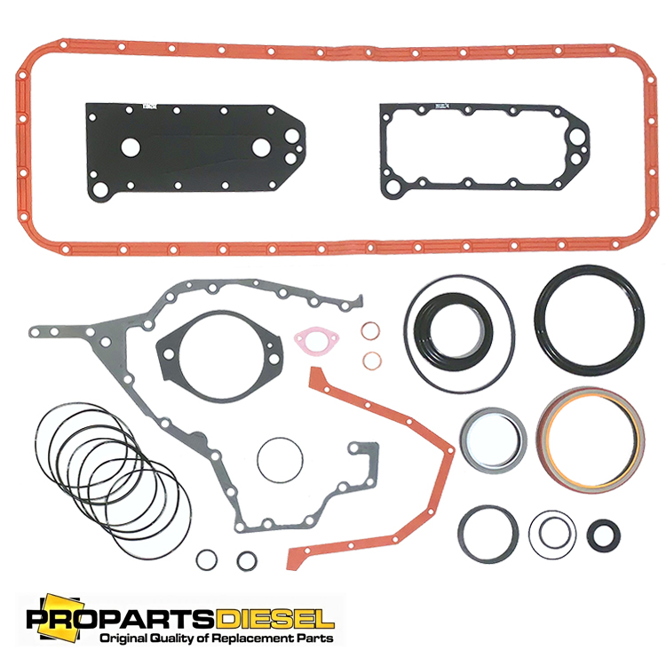 CUMMINS ISC QSC BOTTOM GASKET SET / ProPartsDiesel 2882049